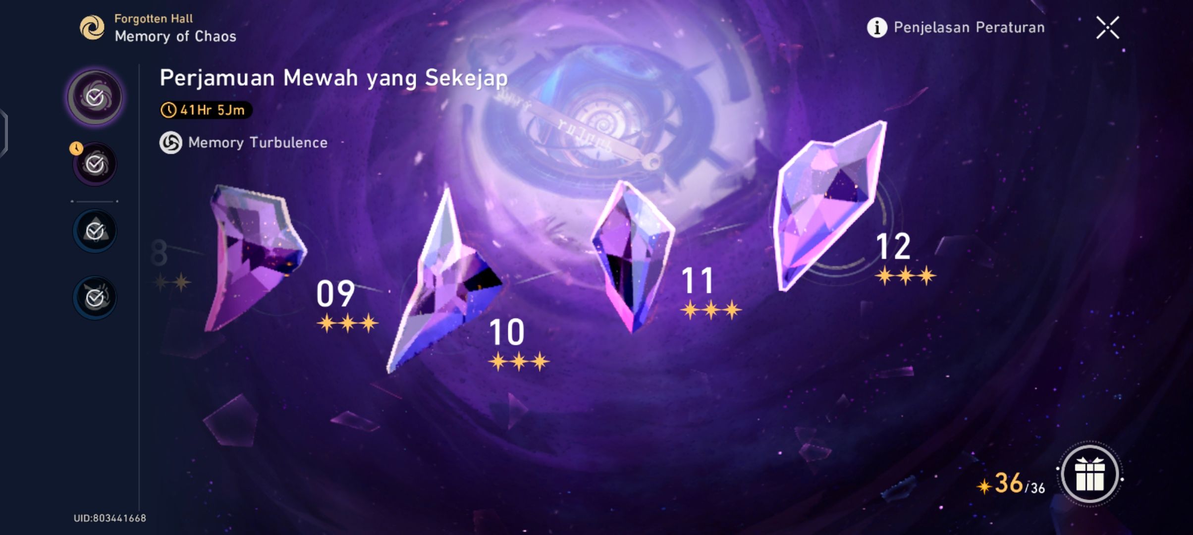 selama masih buff DOT mocnya masih easy lah buat dihantam Honkai: Star ...