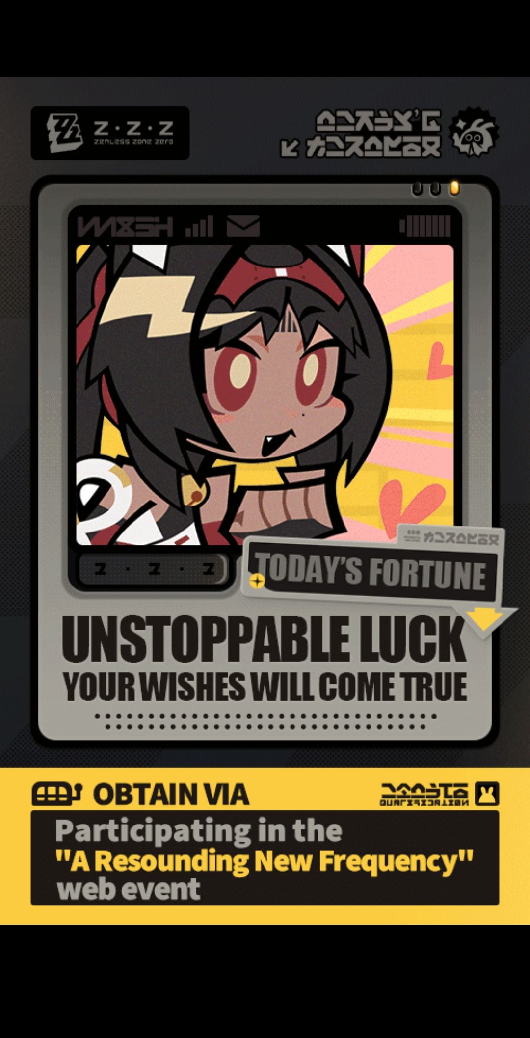 Let's gooooo UNSTOPPABLE LUCK! Zenless Zone Zero | HoYoLAB