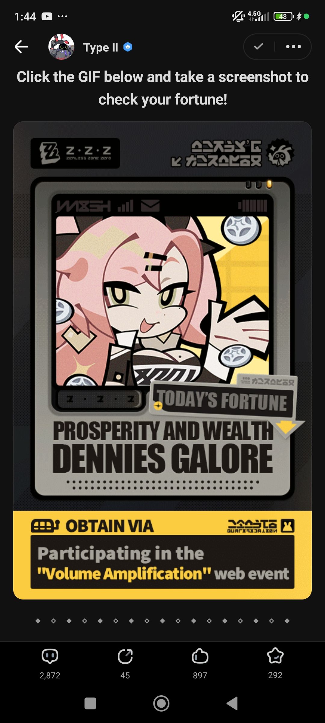 um yay? Zenless Zone Zero | HoYoLAB