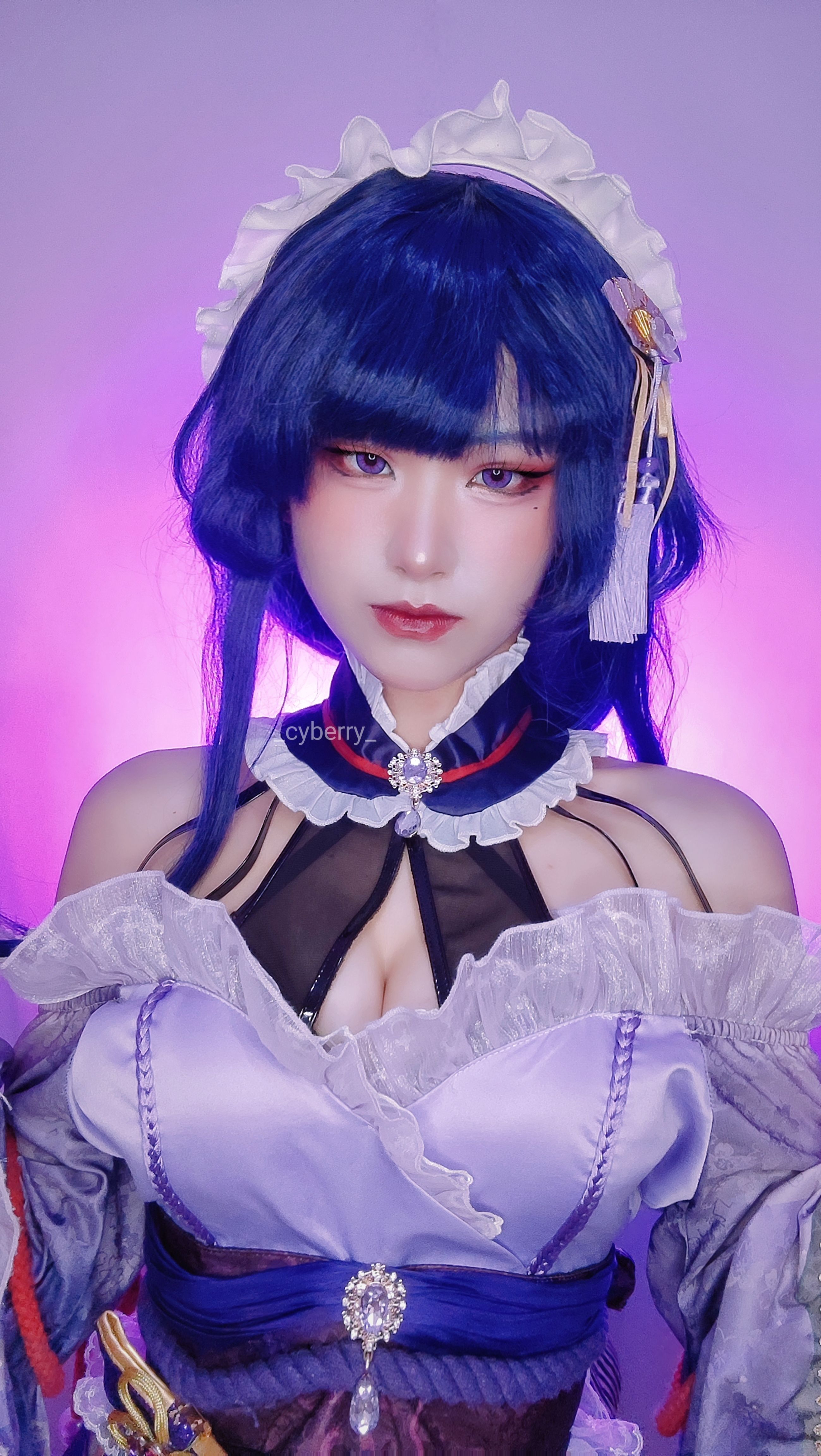 Raiden Shogun Maid Cosplay 🌸 Genshin Impact | HoYoLAB