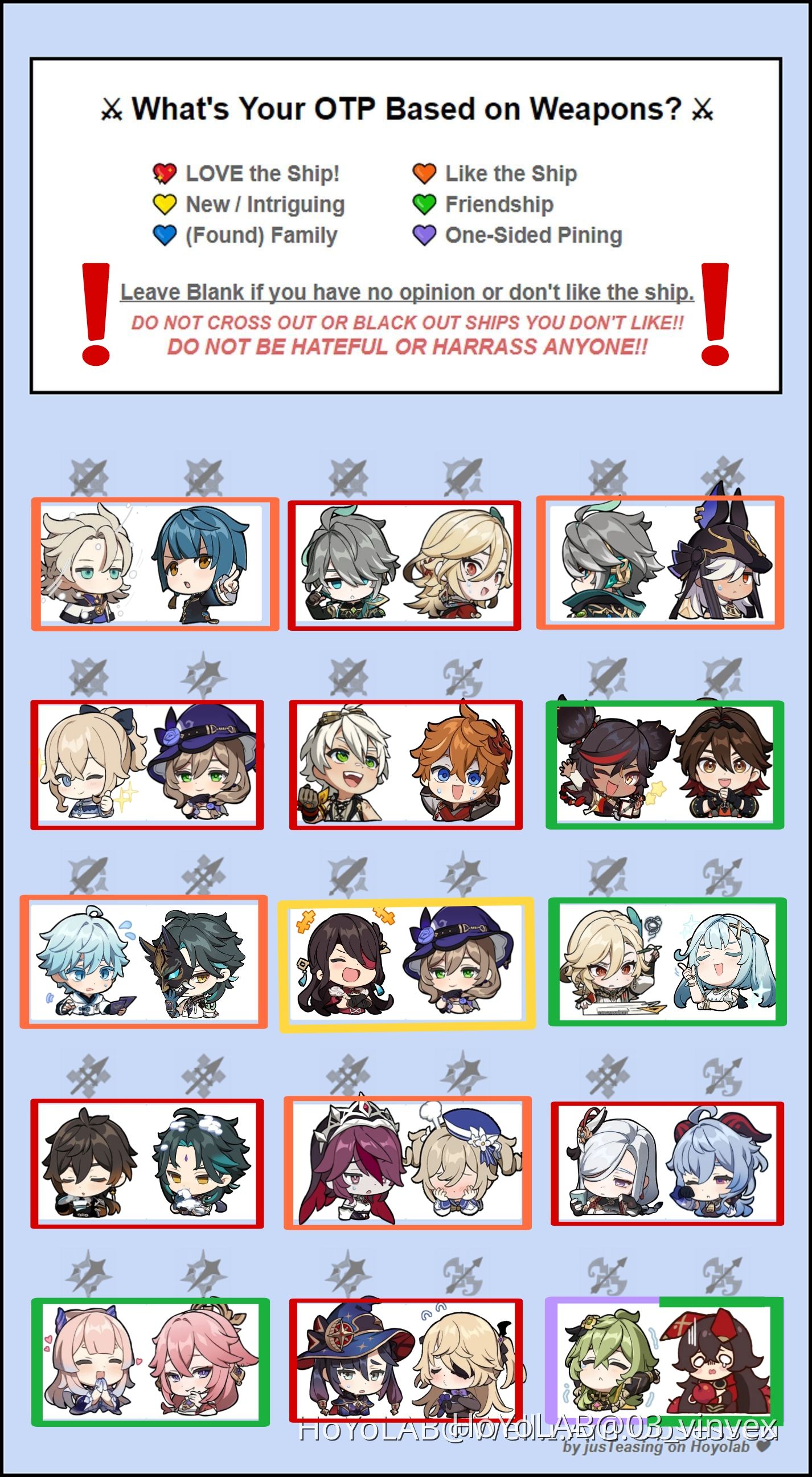 Weapon based ships! Genshin Impact | HoYoLAB