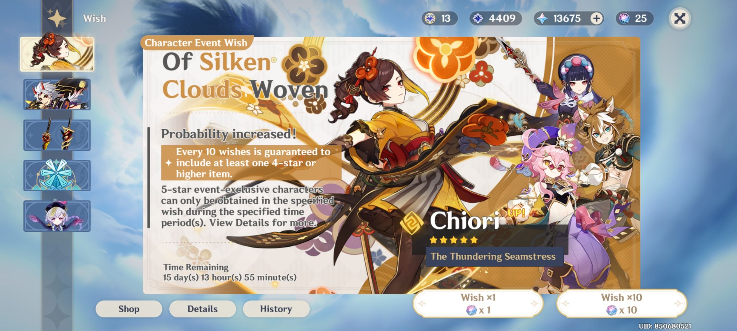 Day 50 of saving for furina and arlecchino Genshin Impact | HoYoLAB