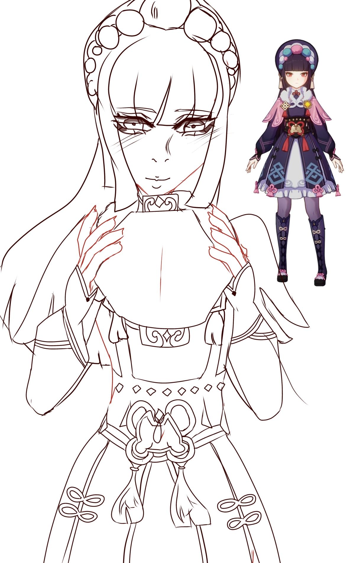 Yunjin wip ️ Genshin Impact | HoYoLAB