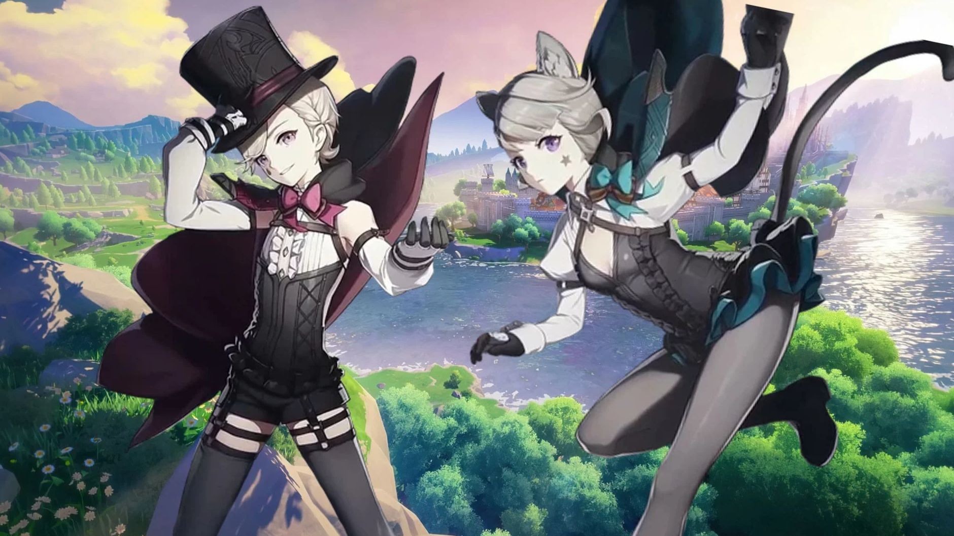 Poses swapping challenge #1 Genshin Impact | HoYoLAB