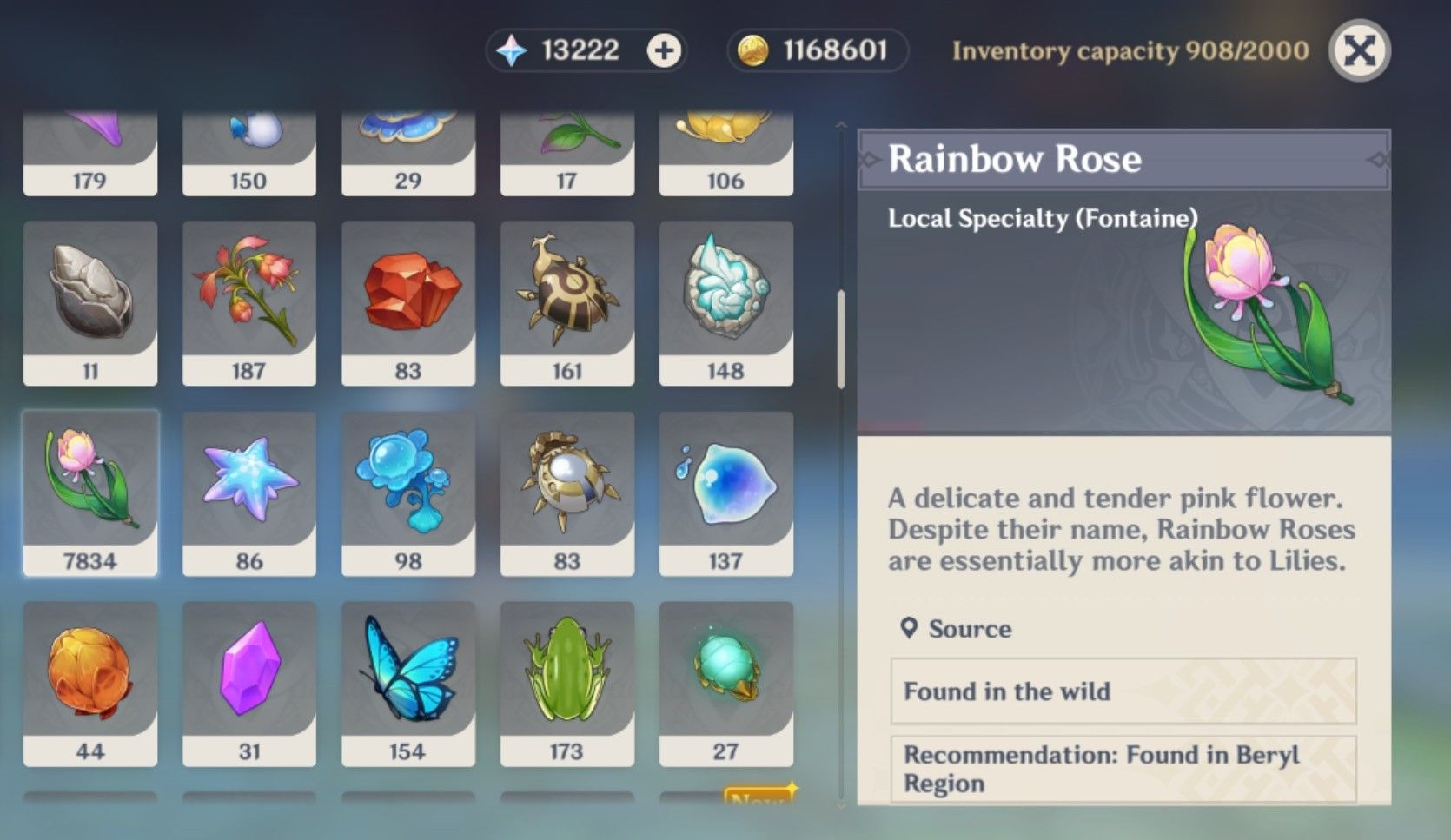 okay, I decided to collect more rainbow roses. (`∀´) but it's all for ...