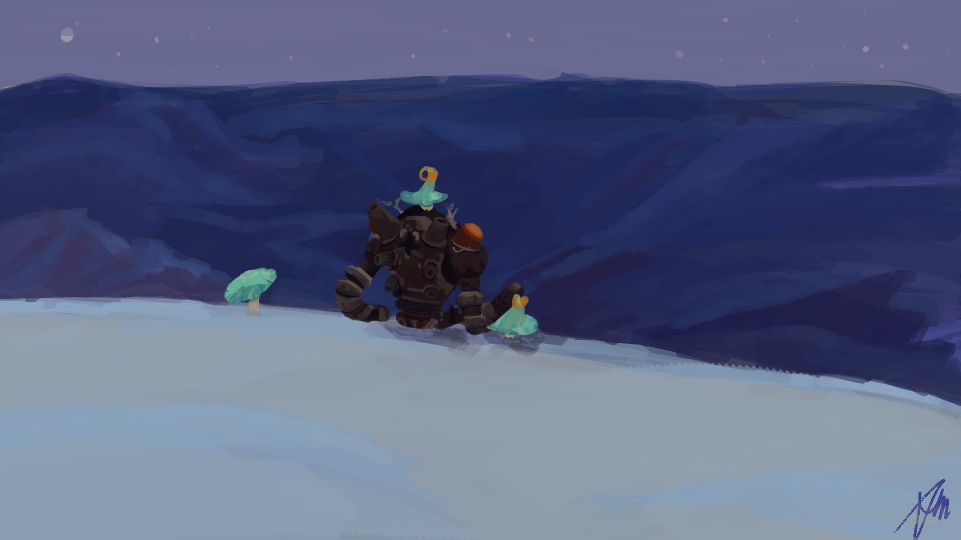 Ruin guard and mushroom scenery Genshin Impact | HoYoLAB