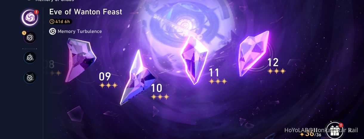 Share 𝐇𝐒𝐑 progress: MoC v2.0.2 (7-12) 🍀 Honkai: Star Rail | HoYoLAB