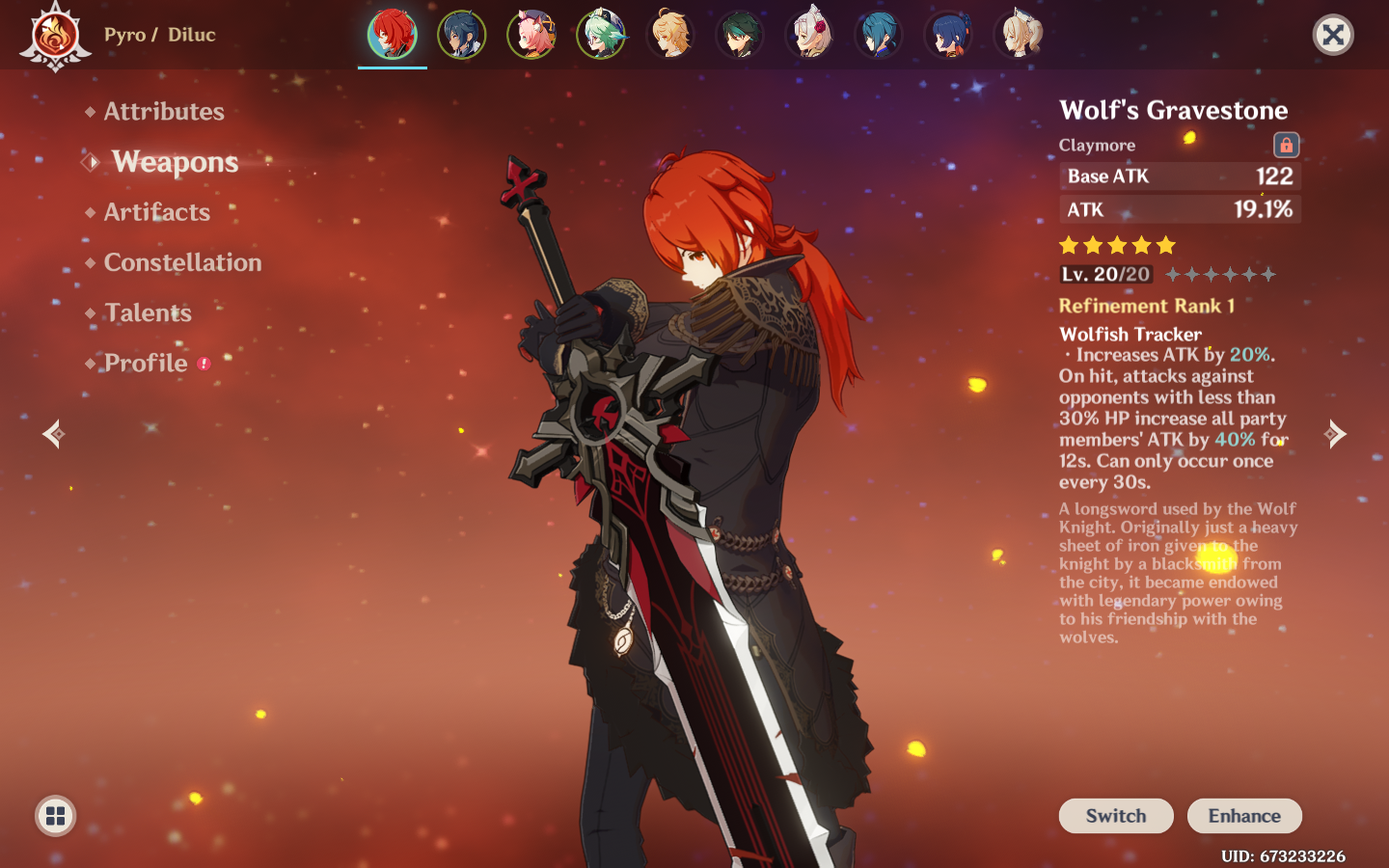 I GOT DILUC'S SIGNATURE WEAPON Genshin Impact | HoYoLAB