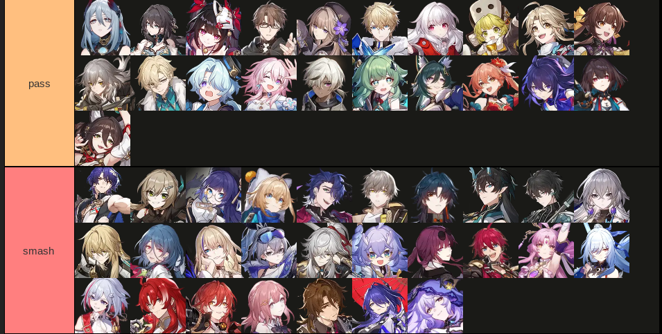 smash or pass Honkai: Star Rail | HoYoLAB