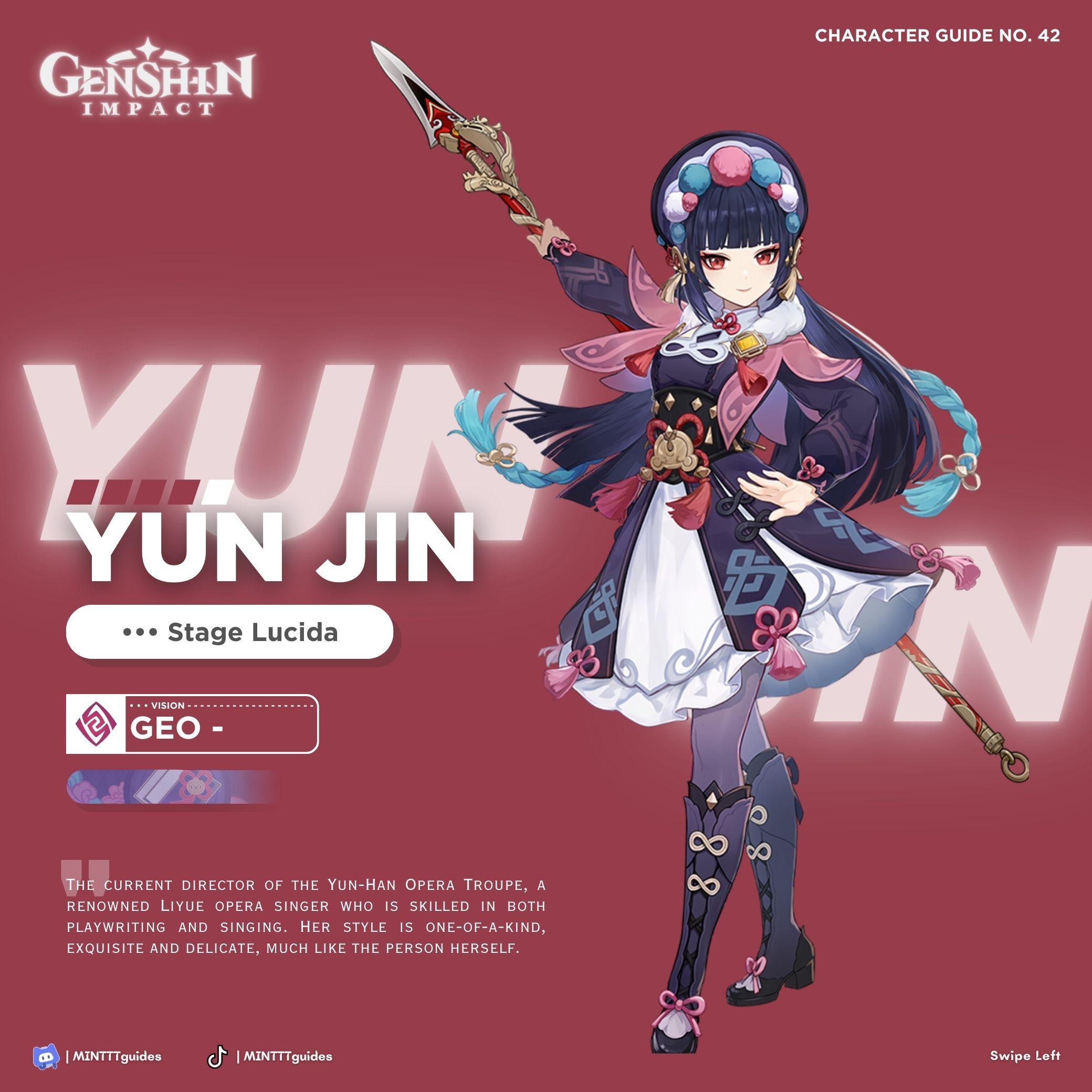 YUN JIN - BUILD GUIDE (V4.5) | GENSHIN IMPACT Genshin Impact | HoYoLAB