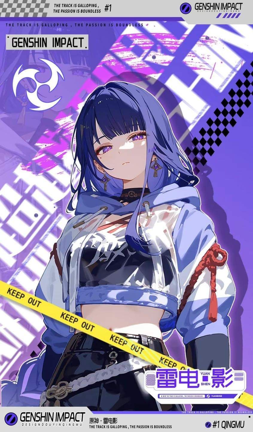 Raiden Fan art Genshin Impact | HoYoLAB