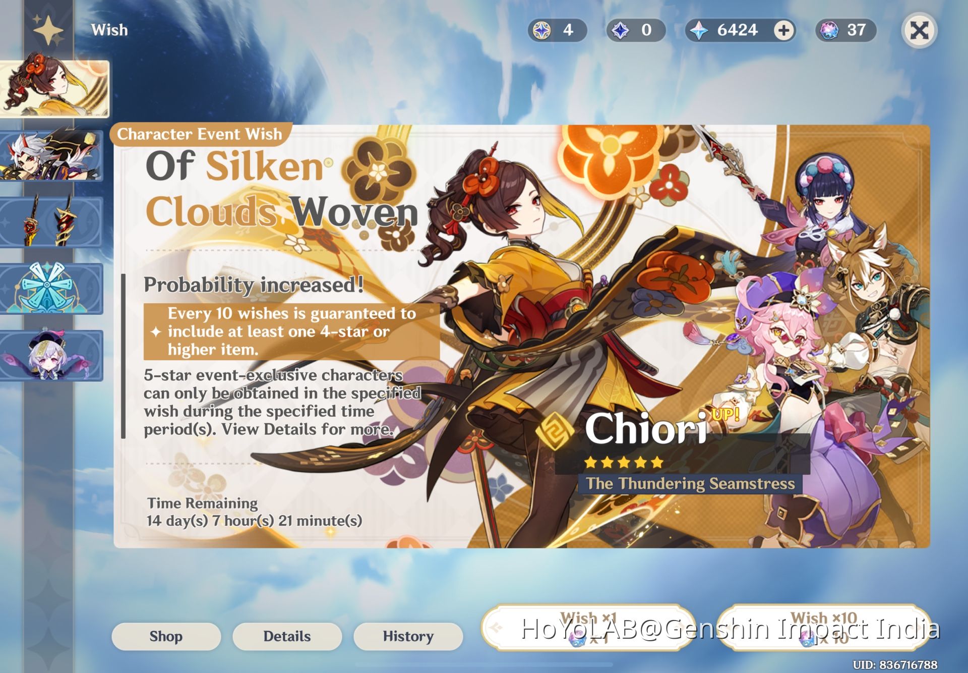 Day 9 Saving for Neuvillette or Arlecchino - March 19,2024 - India Genshin Impact | HoYoLAB