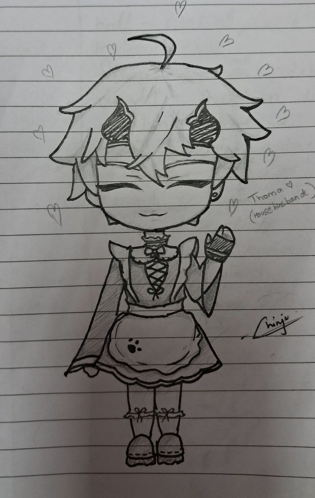 Notebook Scribbles (((^_^;) Genshin Impact | HoYoLAB