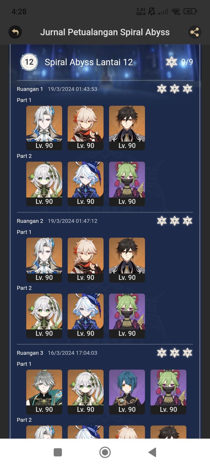 Spiral 4.5 capek otak atik Genshin Impact | HoYoLAB