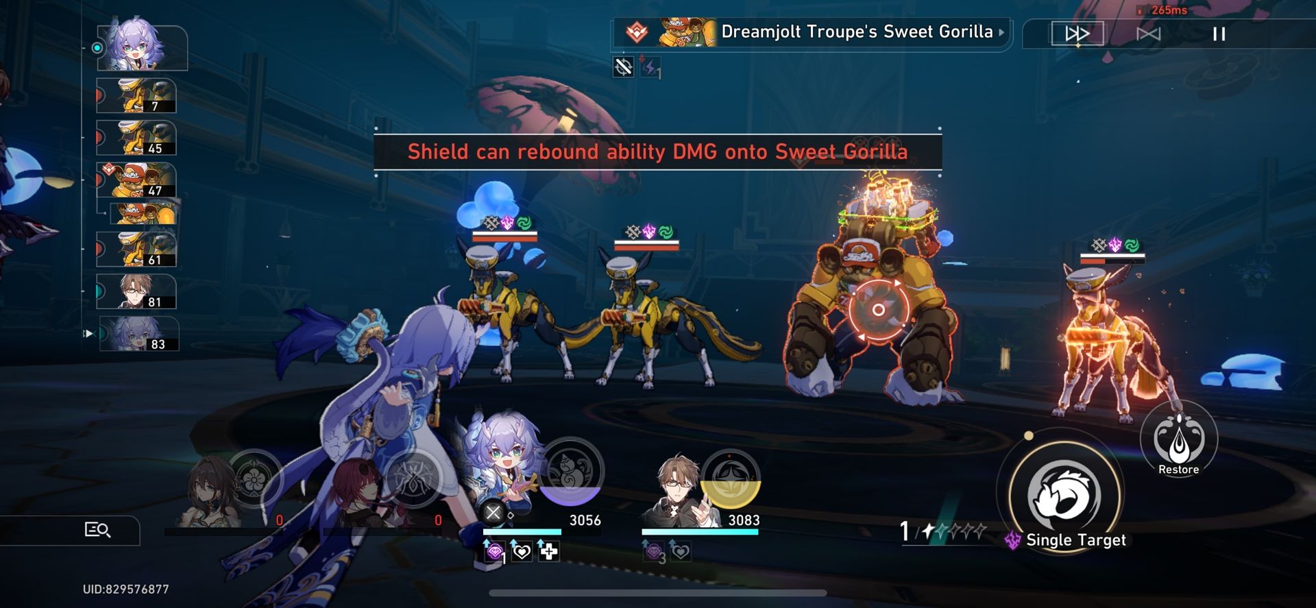 This monkey literally throwing nukes at me Honkai: Star Rail | HoYoLAB