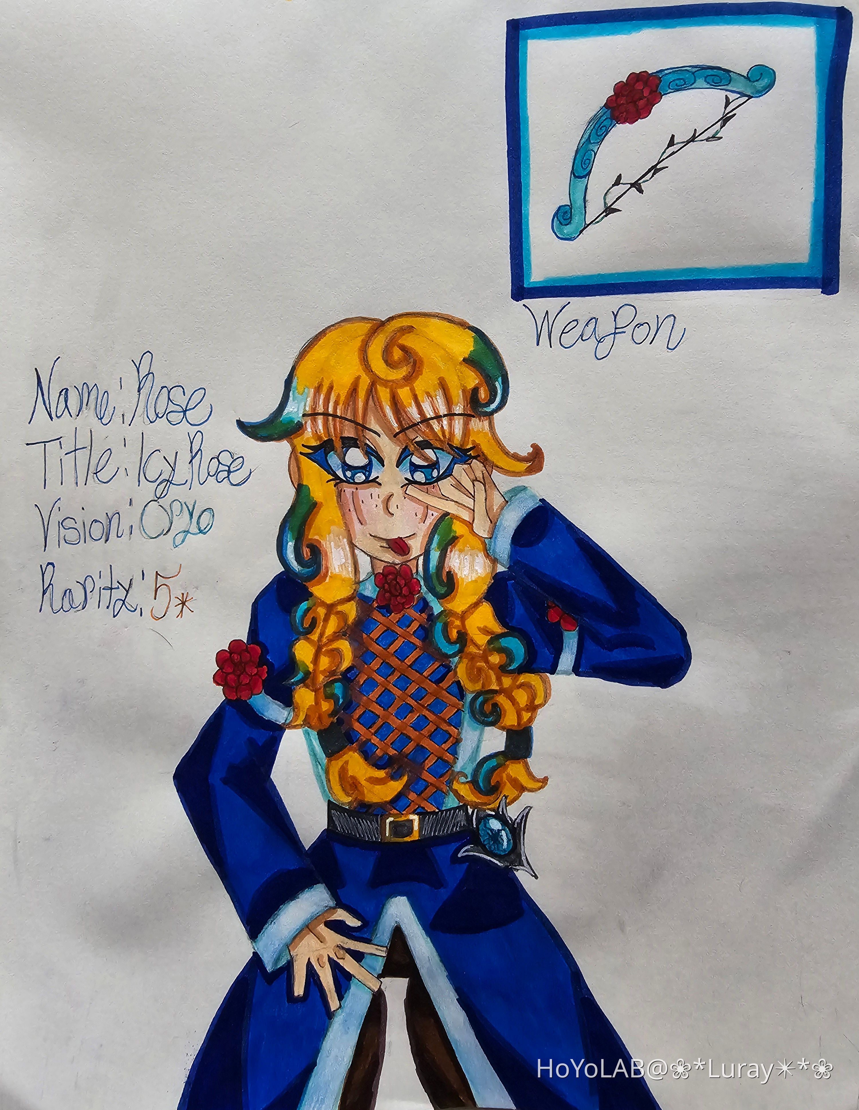 🥀I finished my Genshin OC (mostly)🥀 Genshin Impact | HoYoLAB