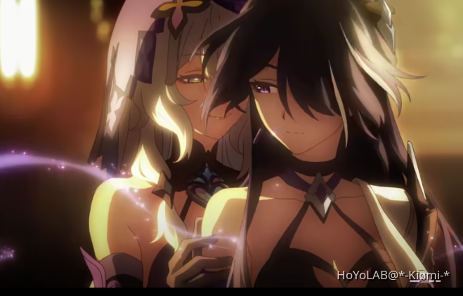 I may begin shipping Black Swan x Acheron Honkai: Star Rail | HoYoLAB