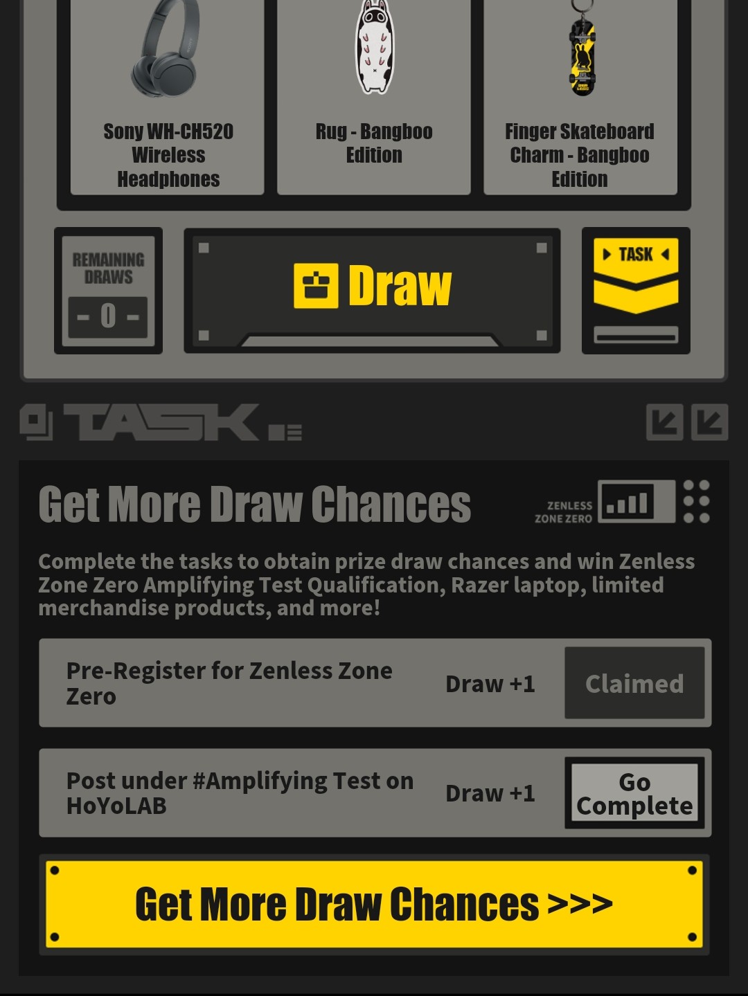 Wish me luck~ Zenless Zone Zero | HoYoLAB