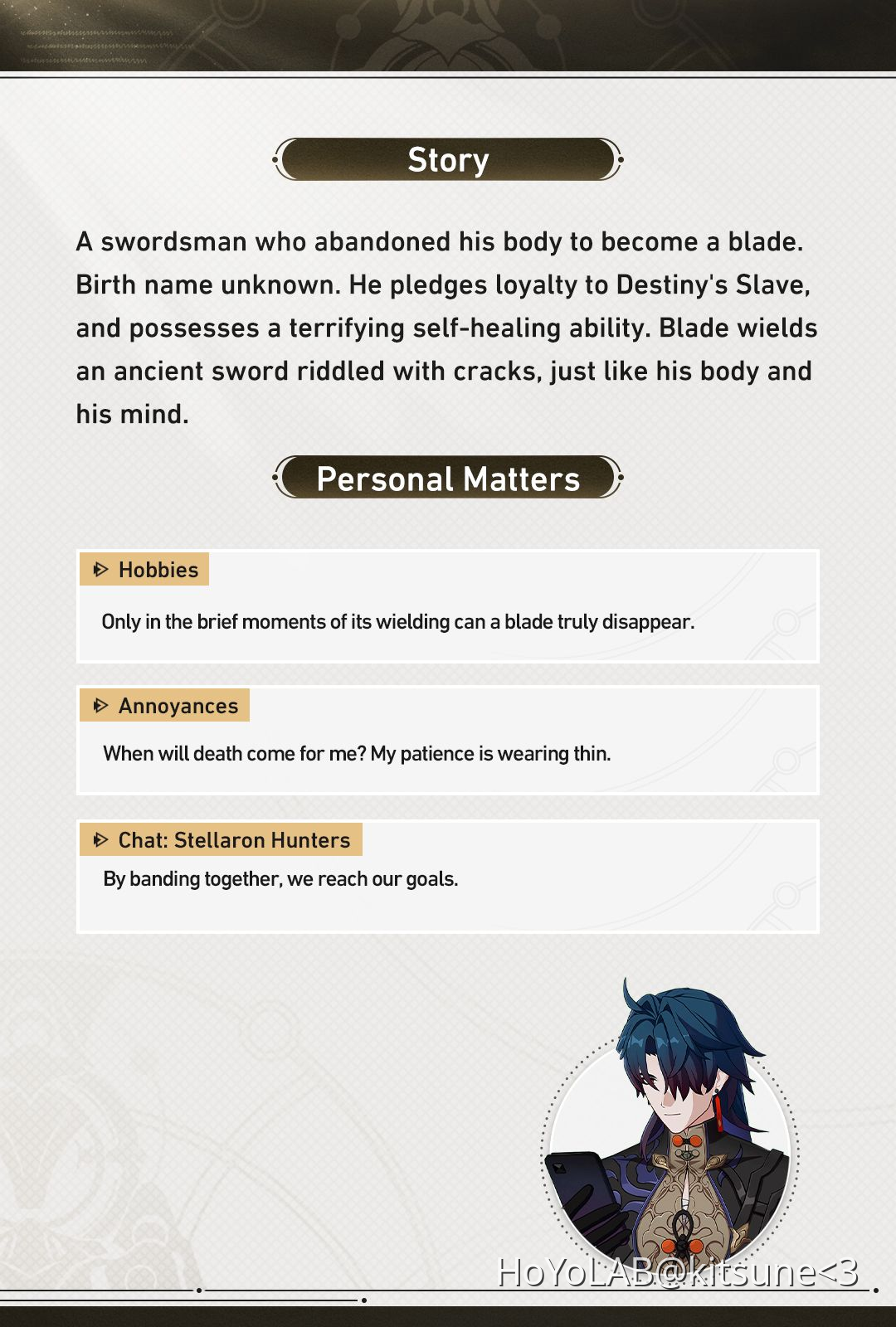 Daily Blade Honkai: Star Rail | HoYoLAB