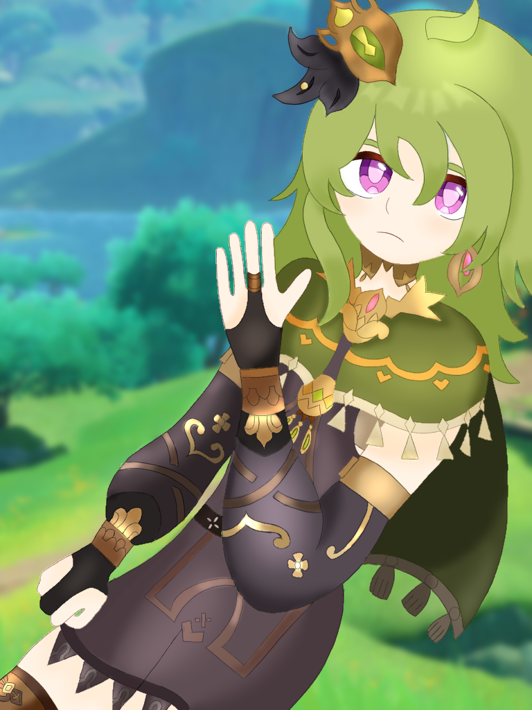 Collei fanart!! Genshin Impact | HoYoLAB