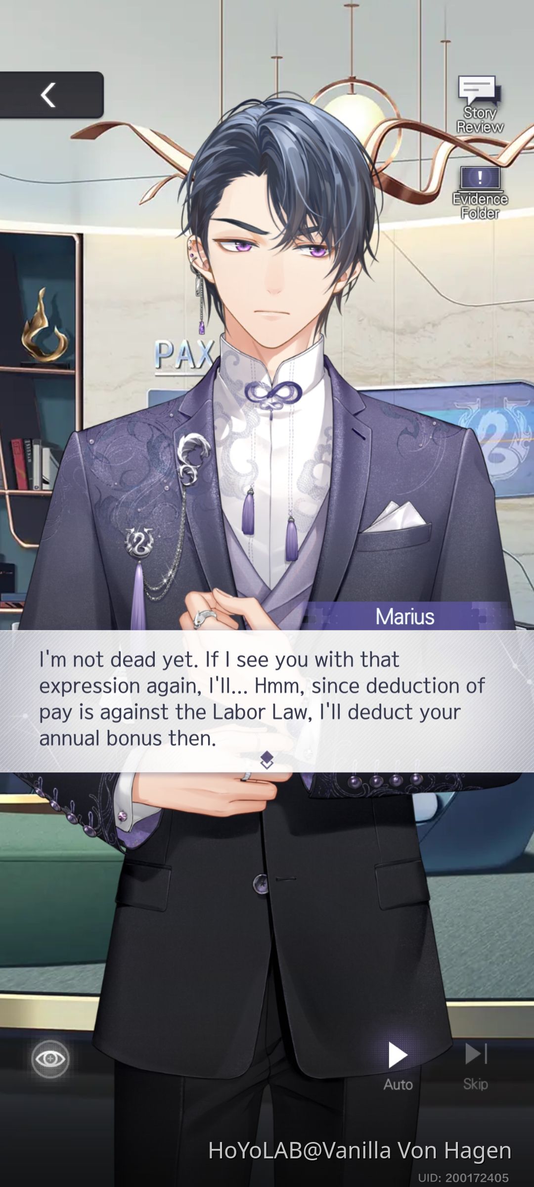 I feel Marius is so Cool when get mad Tears of Themis | HoYoLAB