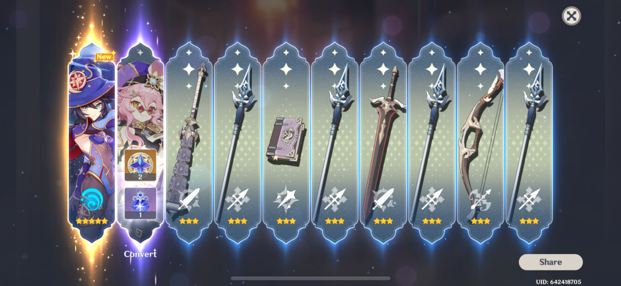 Gacha Pulls - 2 Genshin Impact | HoYoLAB