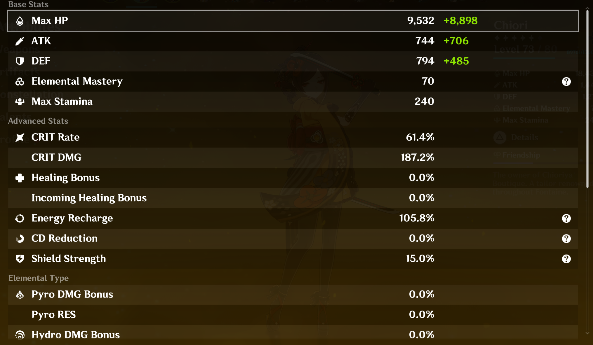 Rate My Chiori Build? Genshin Impact | HoYoLAB