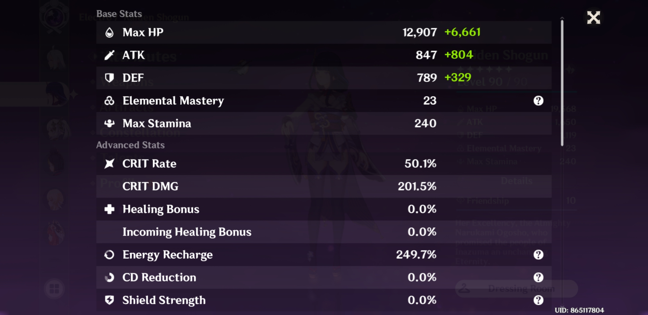 Raiden Shogen build!! Genshin Impact | HoYoLAB