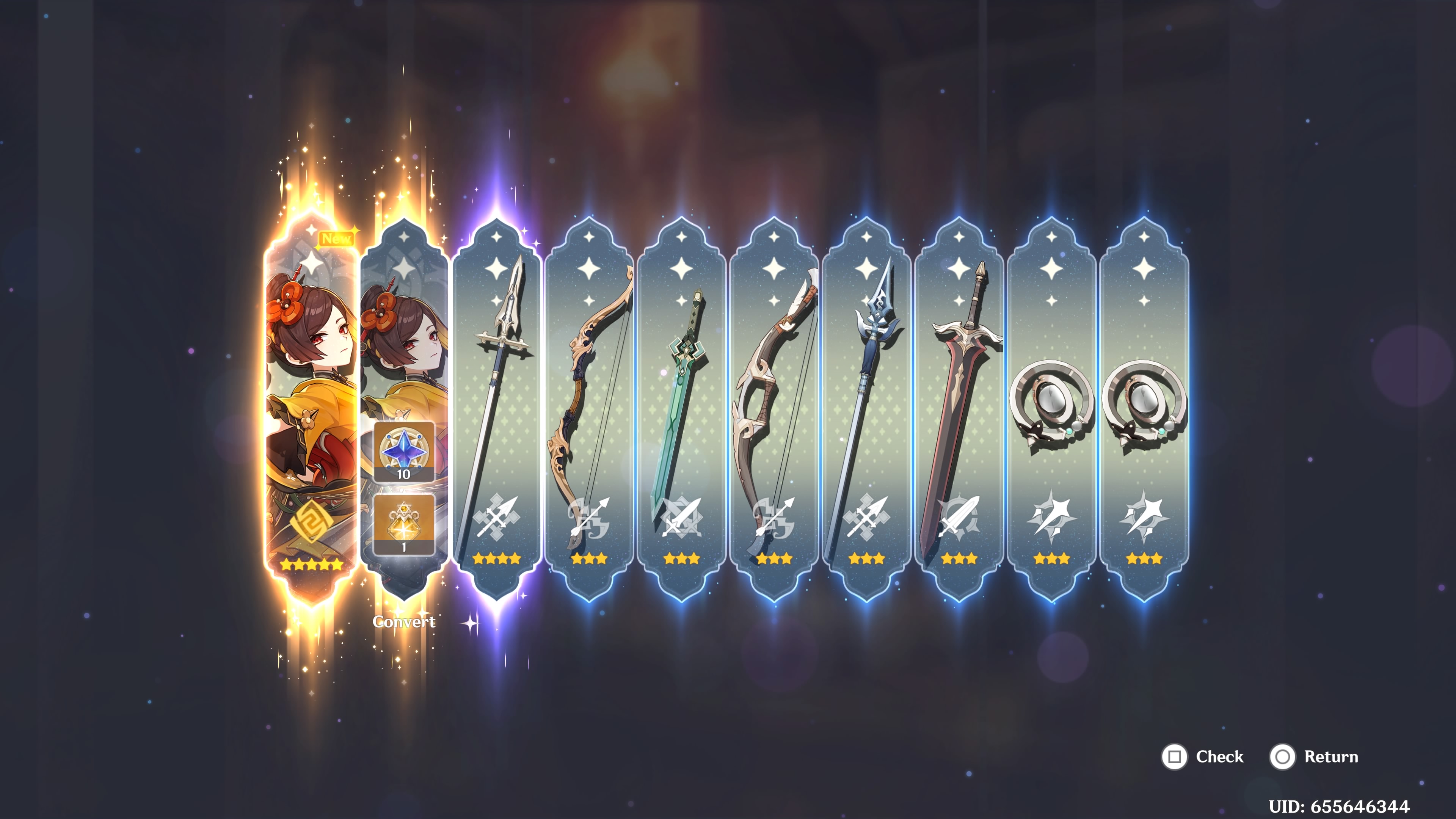 10-20 Ten Pull Chiori C1 Genshin Impact | HoYoLAB