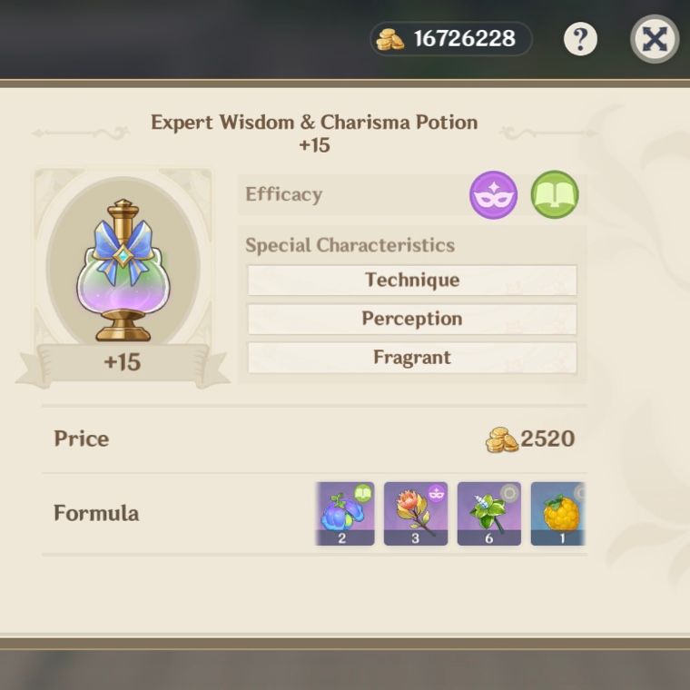 Potion Recipes Genshin Impact | HoYoLAB