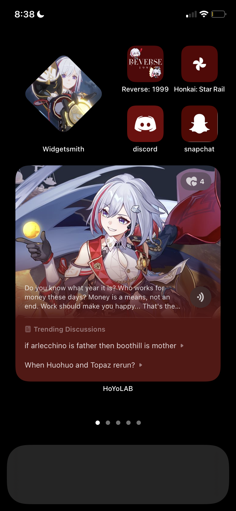 my topaz themed phone!! Honkai: Star Rail | HoYoLAB