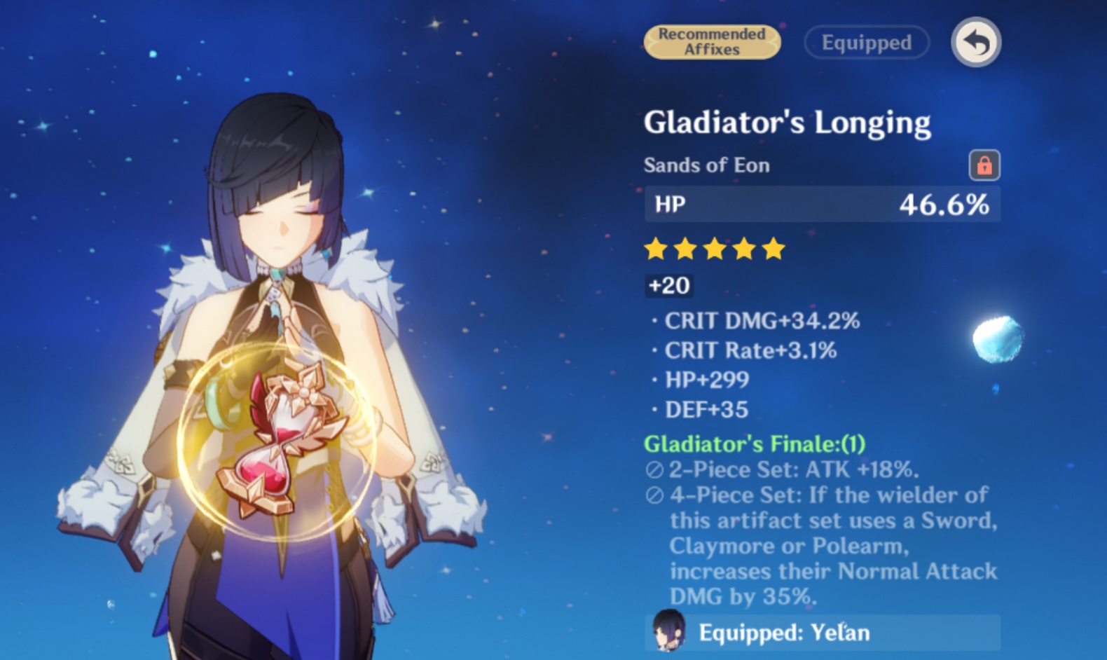 Another God Yelan Piece Genshin Impact | HoYoLAB