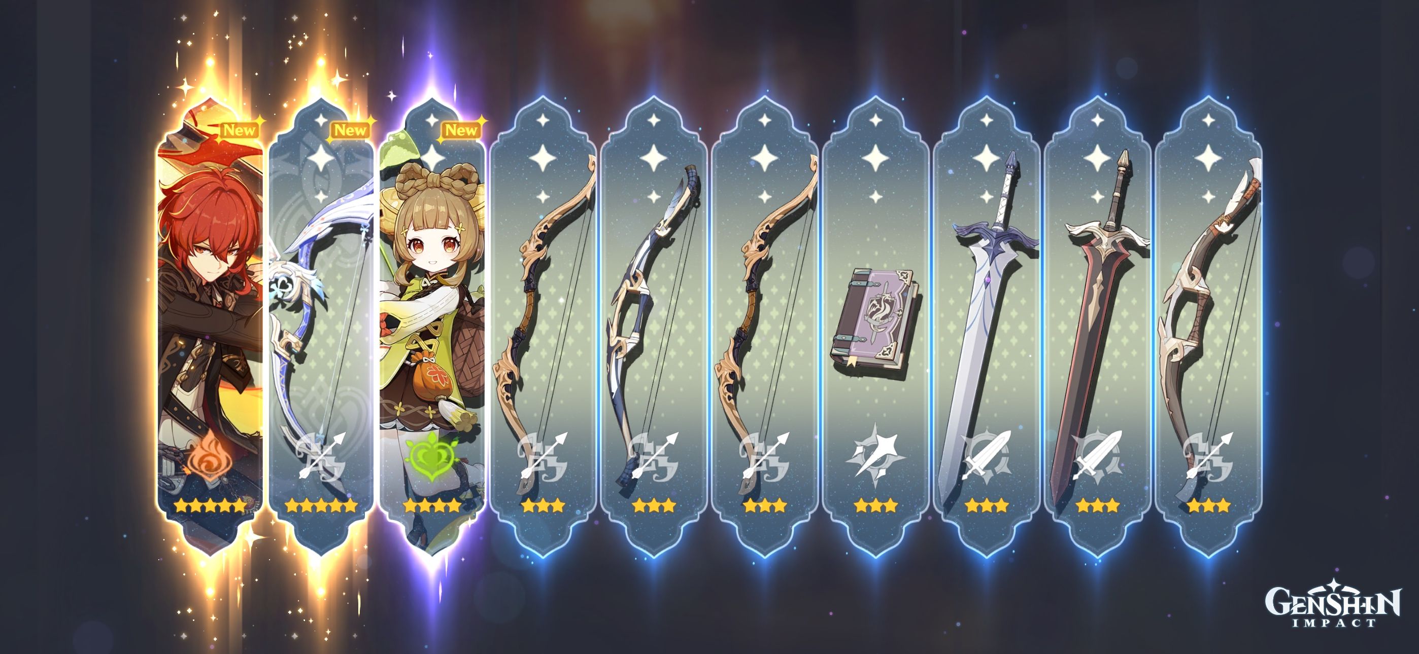 Yao yao and Diluc are coming home with me. First 5 star in standard ...