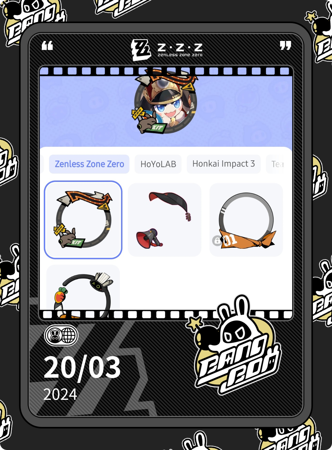 20/03 Nhật Ký -# Hiểu Biết Sâu Sắc Hơn! Zenless Zone Zero | HoYoLAB