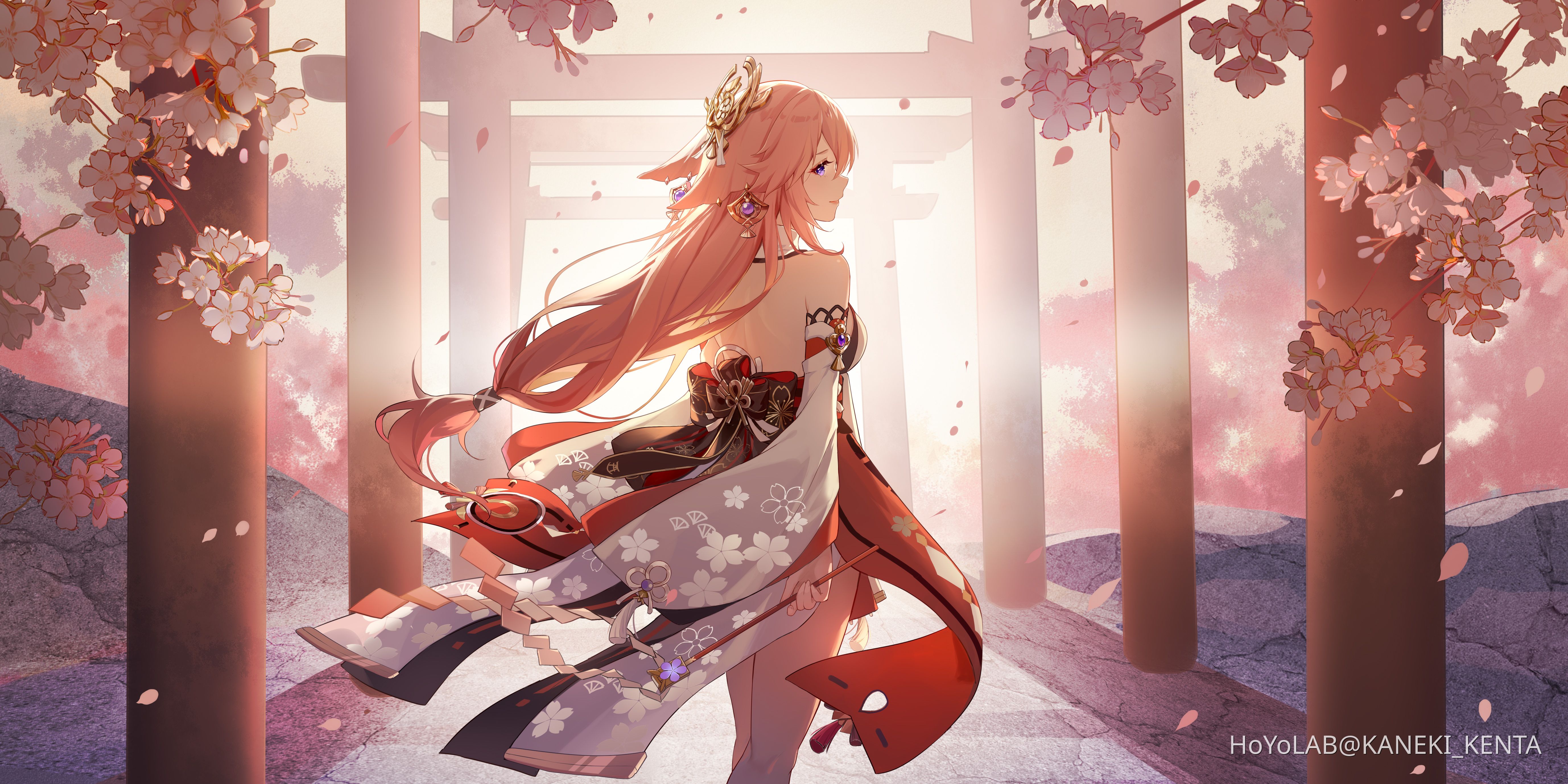 MIKO SUPREMACY Genshin Impact | HoYoLAB