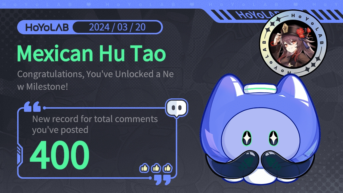OMG, TYSMM😭😭😭 | HoYoLAB