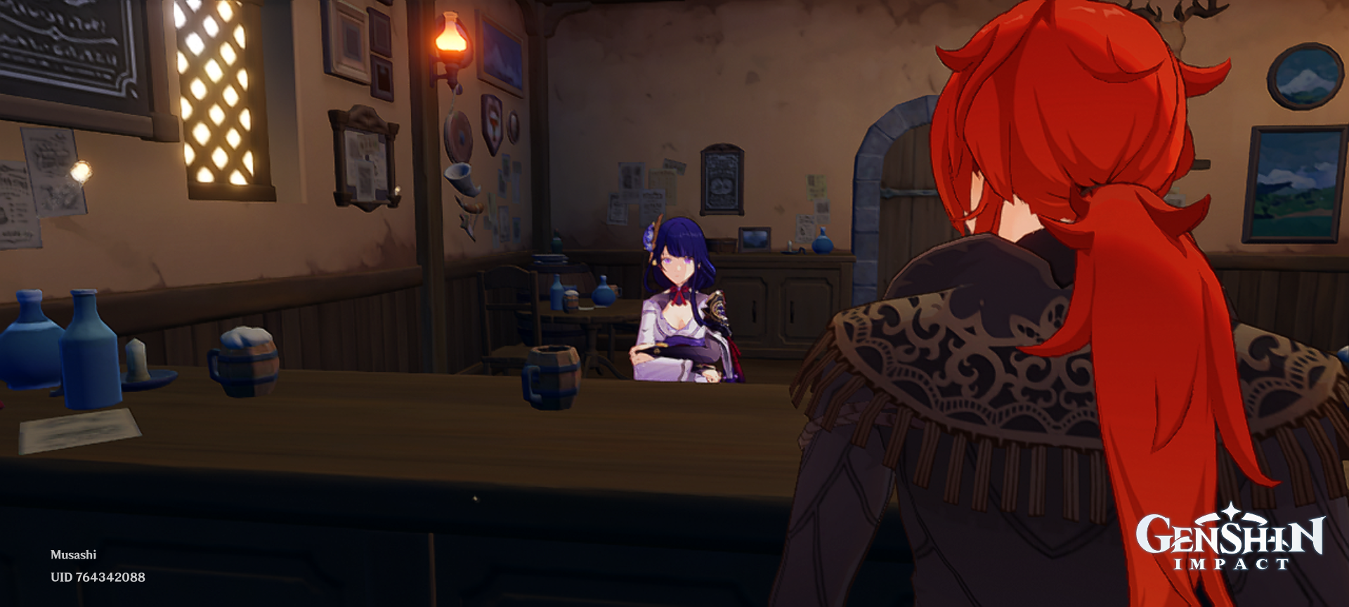 raiden at dilic's tavern 😅 Genshin Impact | HoYoLAB