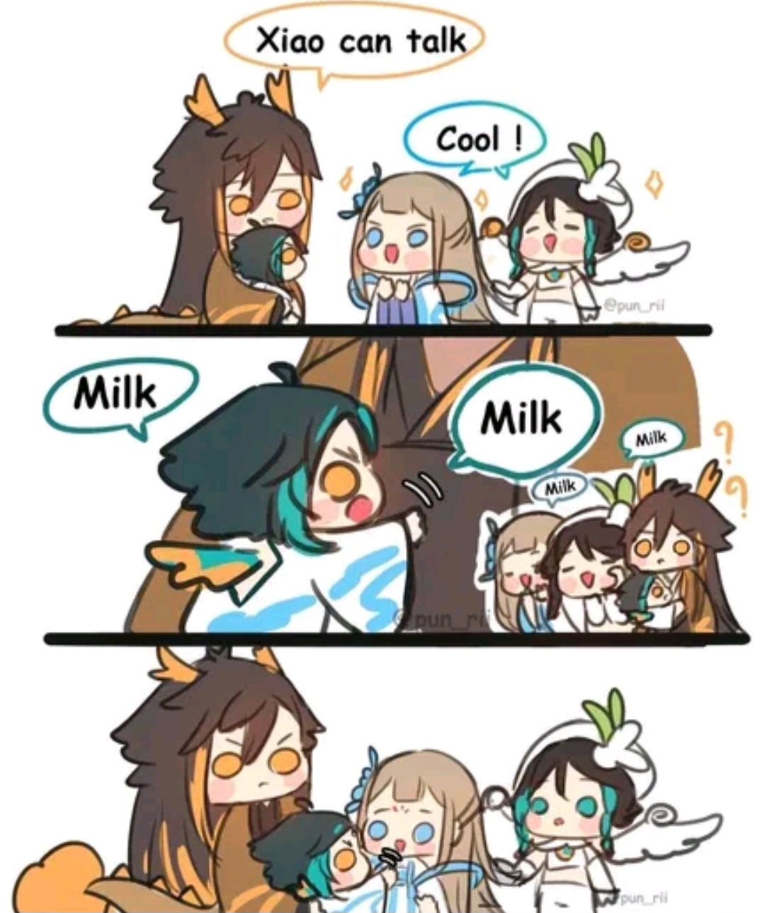 baby xiao is sooo cute Genshin Impact | HoYoLAB