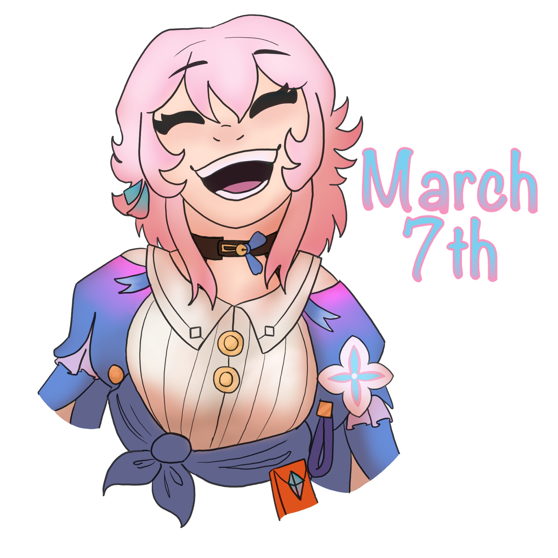 March 7th but in color :D Honkai: Star Rail | HoYoLAB