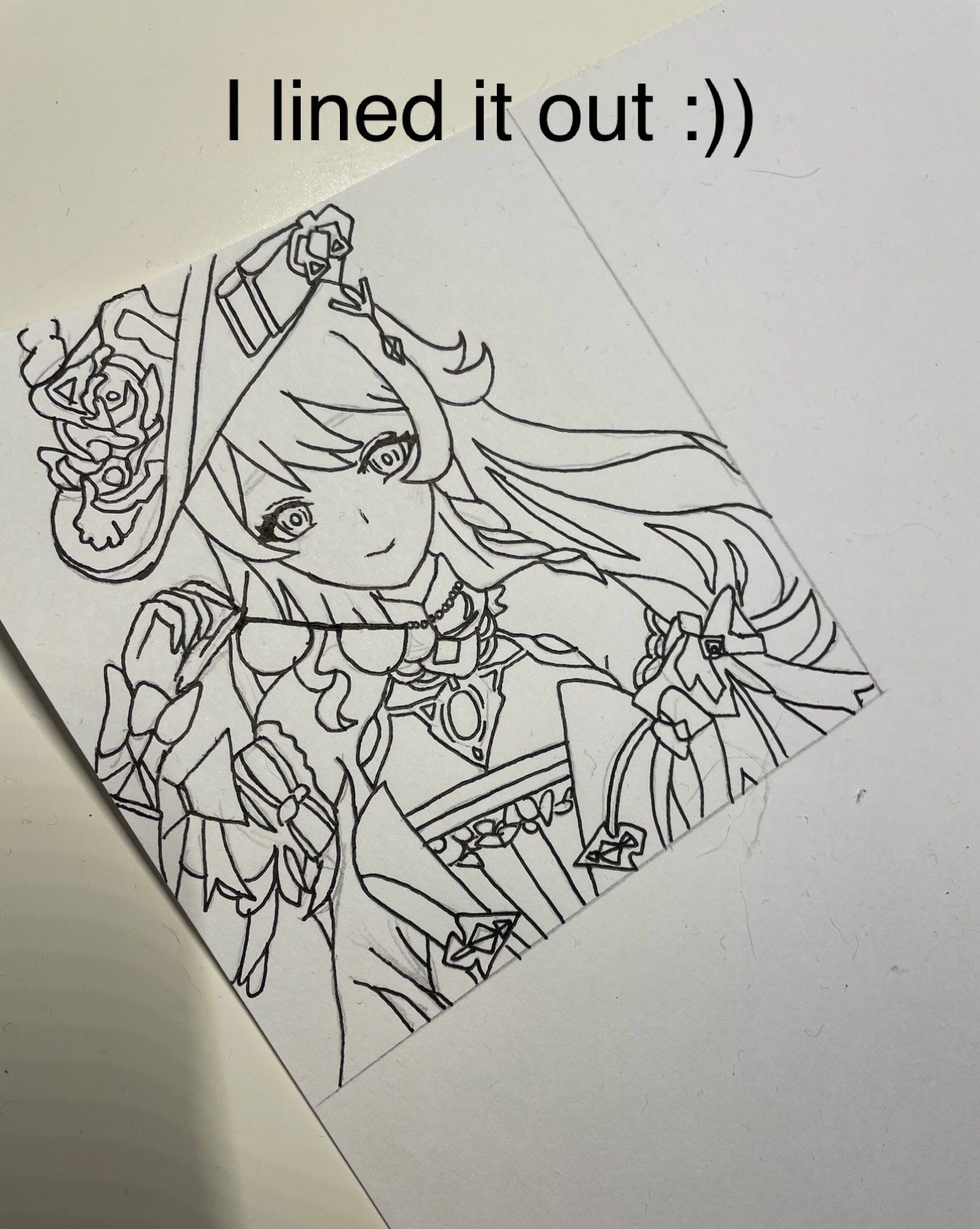 Let’s draw Navia (part two) finished result Genshin Impact | HoYoLAB