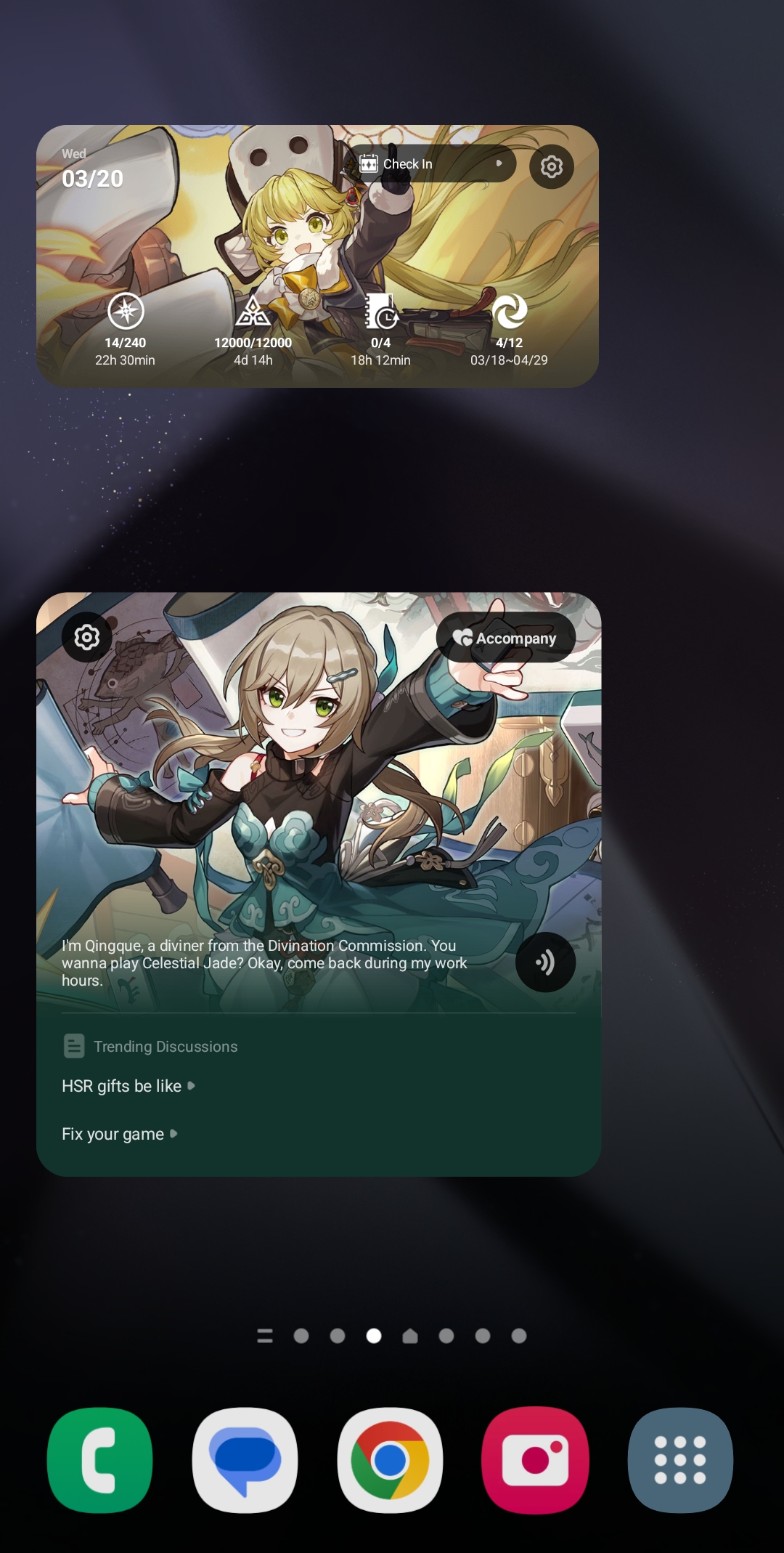 HSR Character Widget is online! Honkai: Star Rail | HoYoLAB