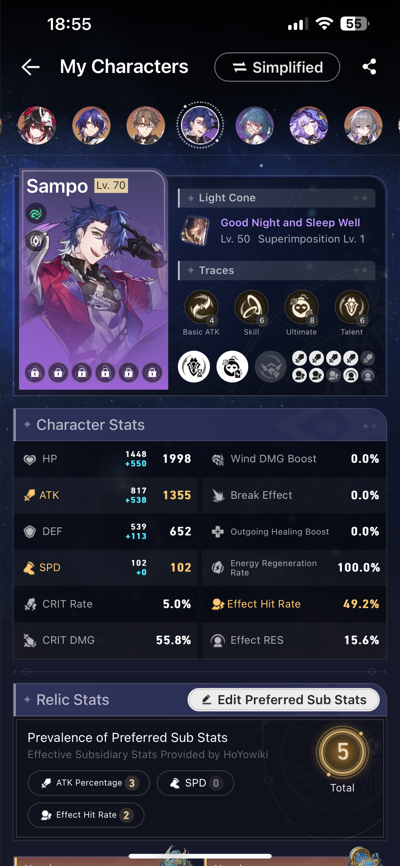 Sampo Build Honkai: Star Rail | HoYoLAB