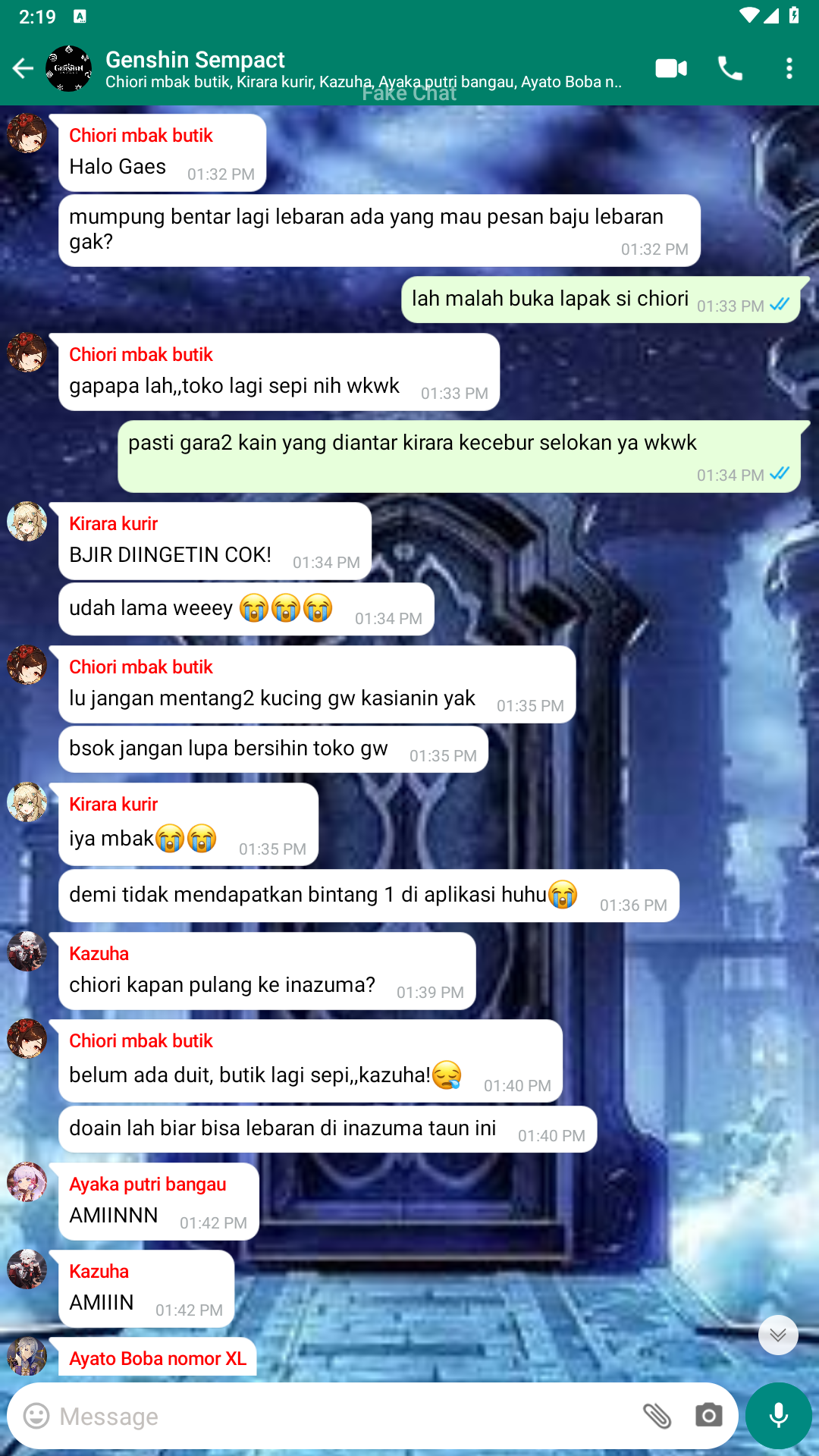 INI KENAPA CHIORI NGAMUK NGAMUK TERUS WEEEH Genshin Impact | HoYoLAB