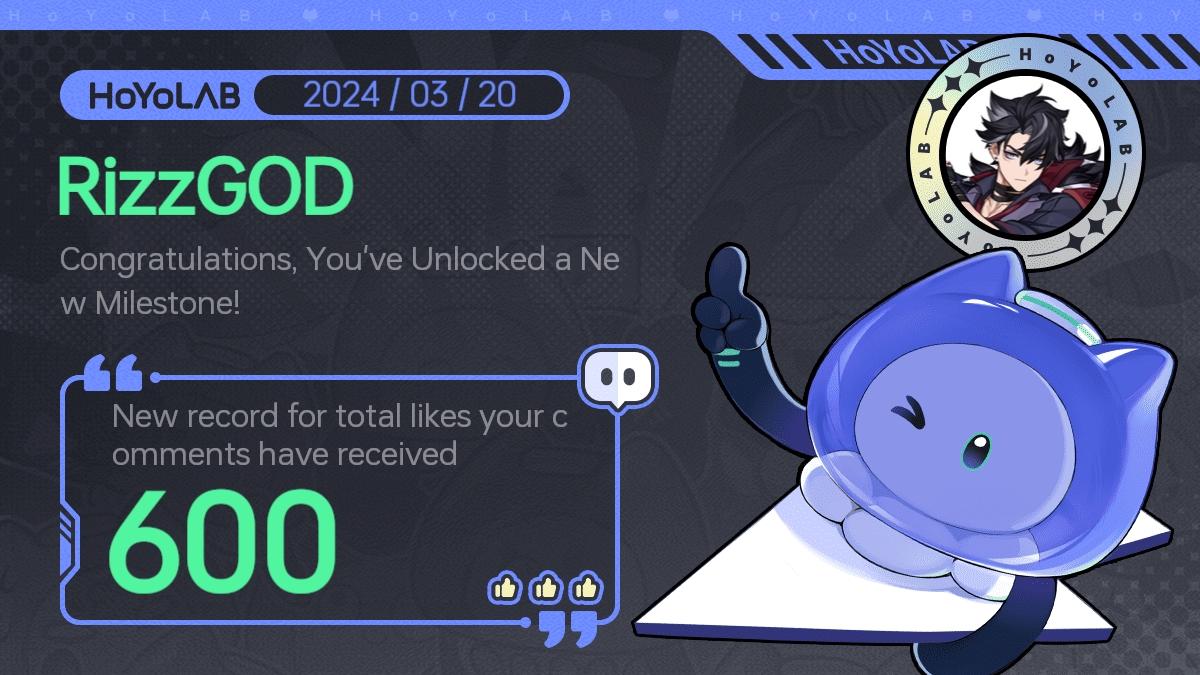 Thanks guys xdd!! | HoYoLAB
