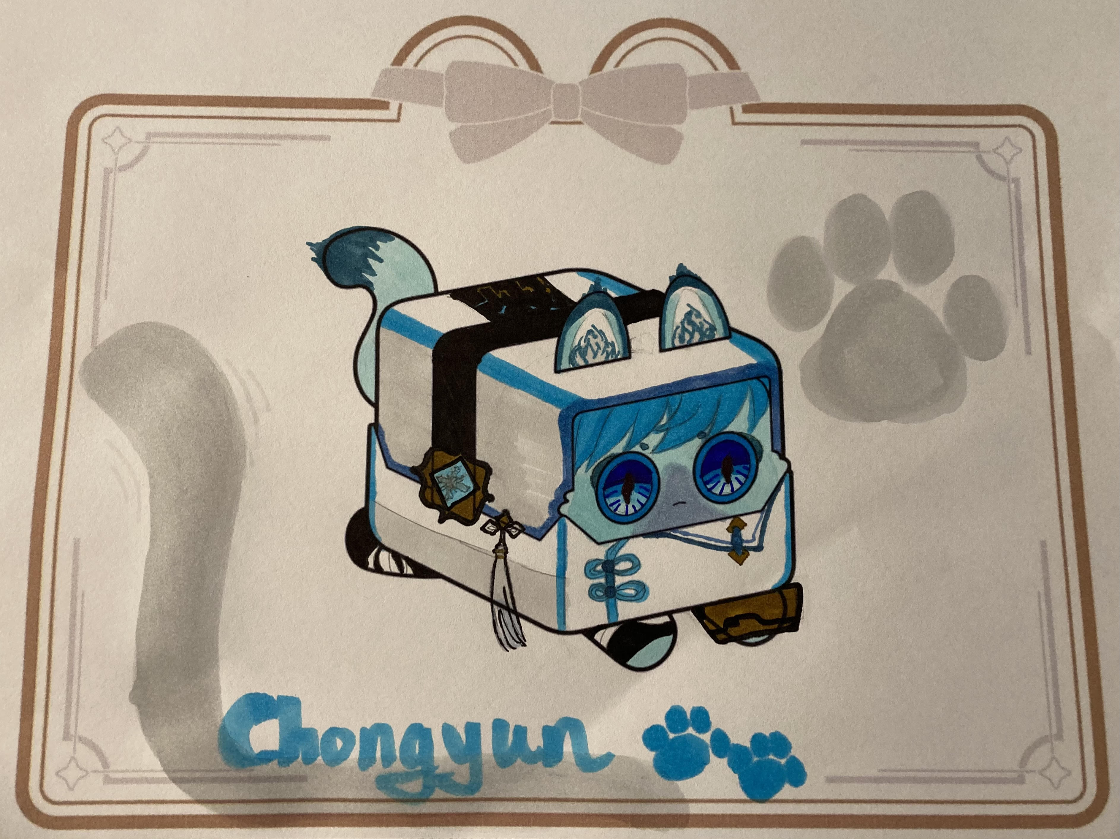 Chongyun Cat Genshin Impact | HoYoLAB