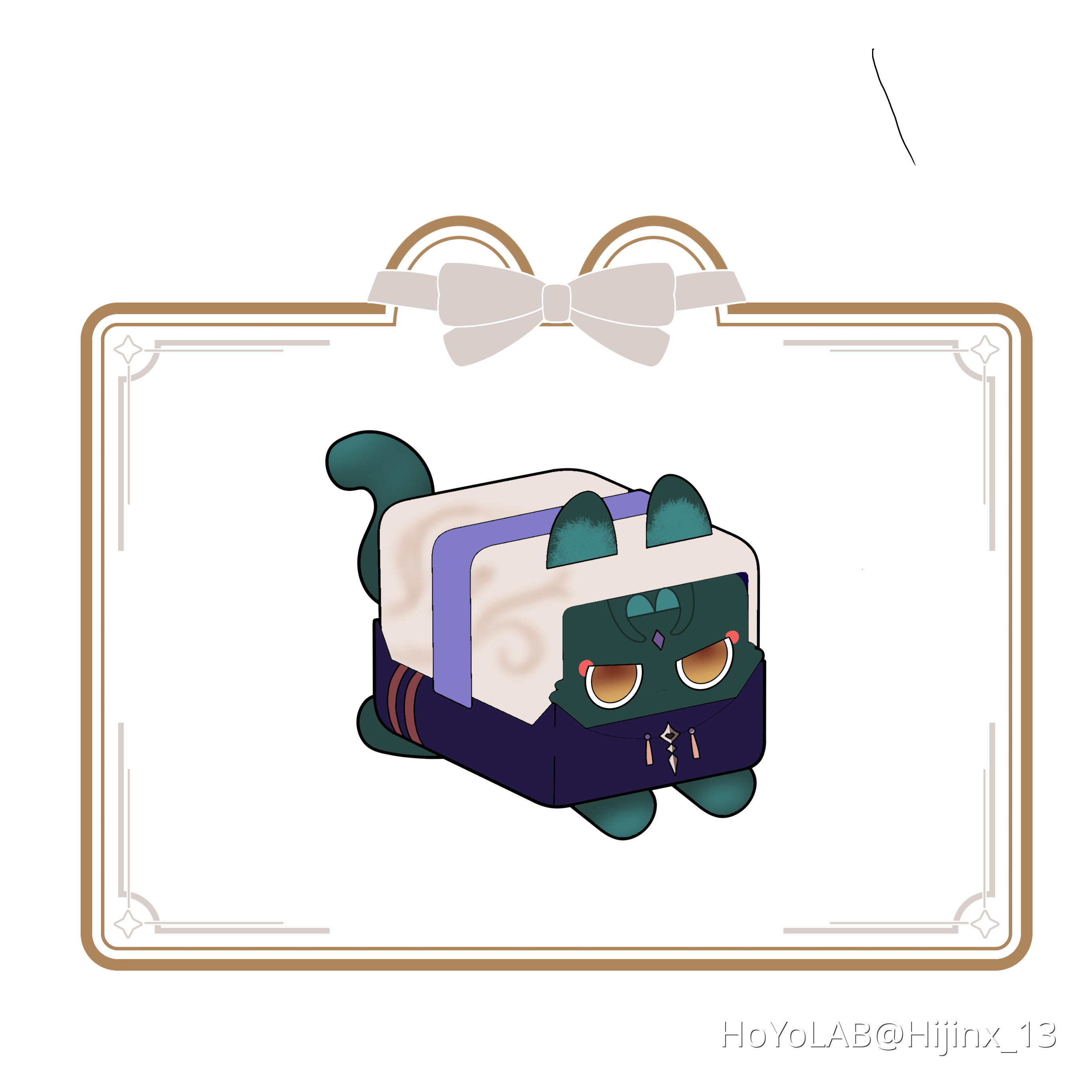 If Xiao Were A Cat... Genshin Impact | HoYoLAB