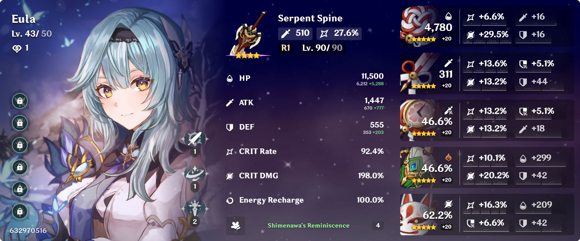 pyro plunge dps eula ♡ Genshin Impact | HoYoLAB