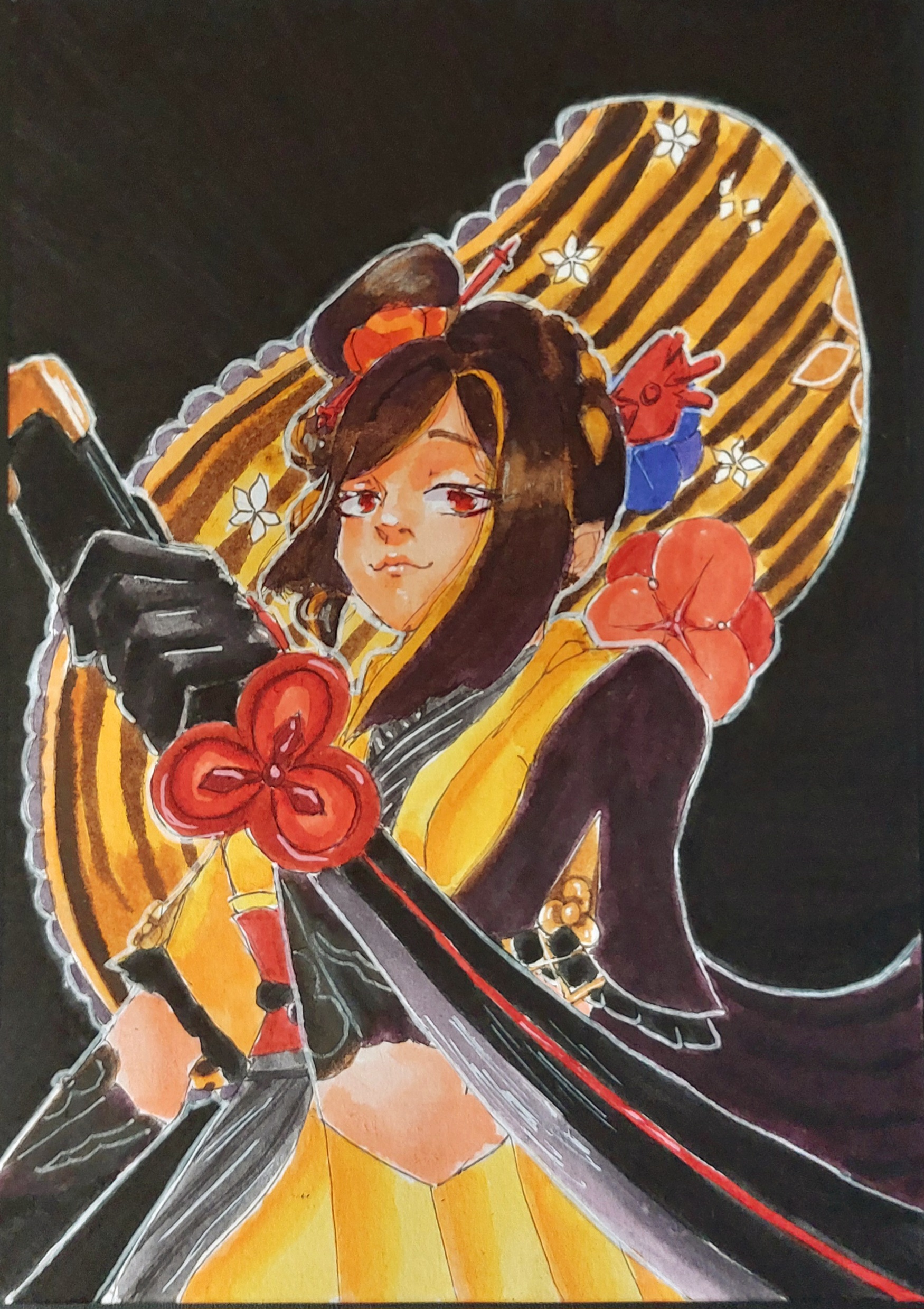 Chiori drawing Genshin Impact | HoYoLAB