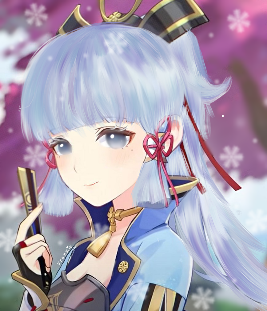 Ayaka fan art Genshin Impact | HoYoLAB