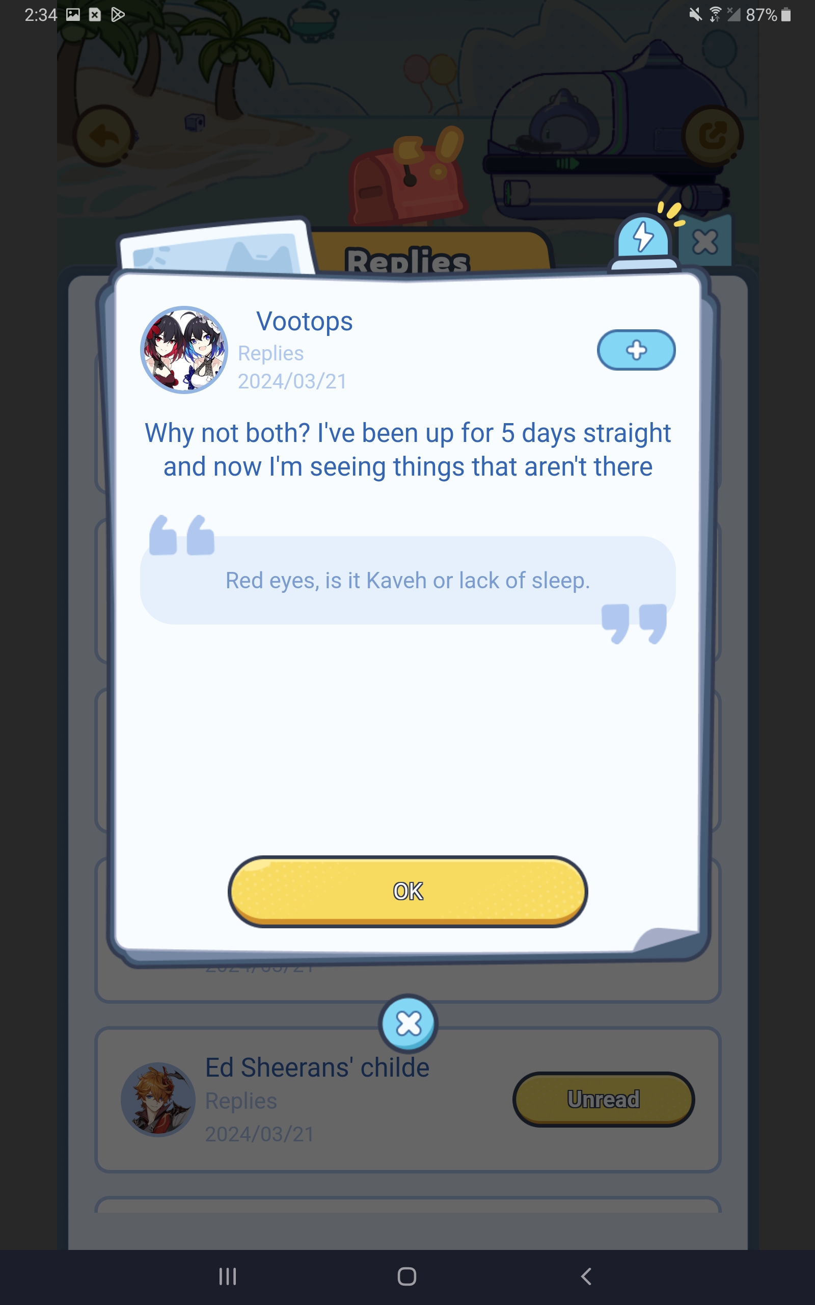 Kaveh and sleep dude Genshin Impact | HoYoLAB